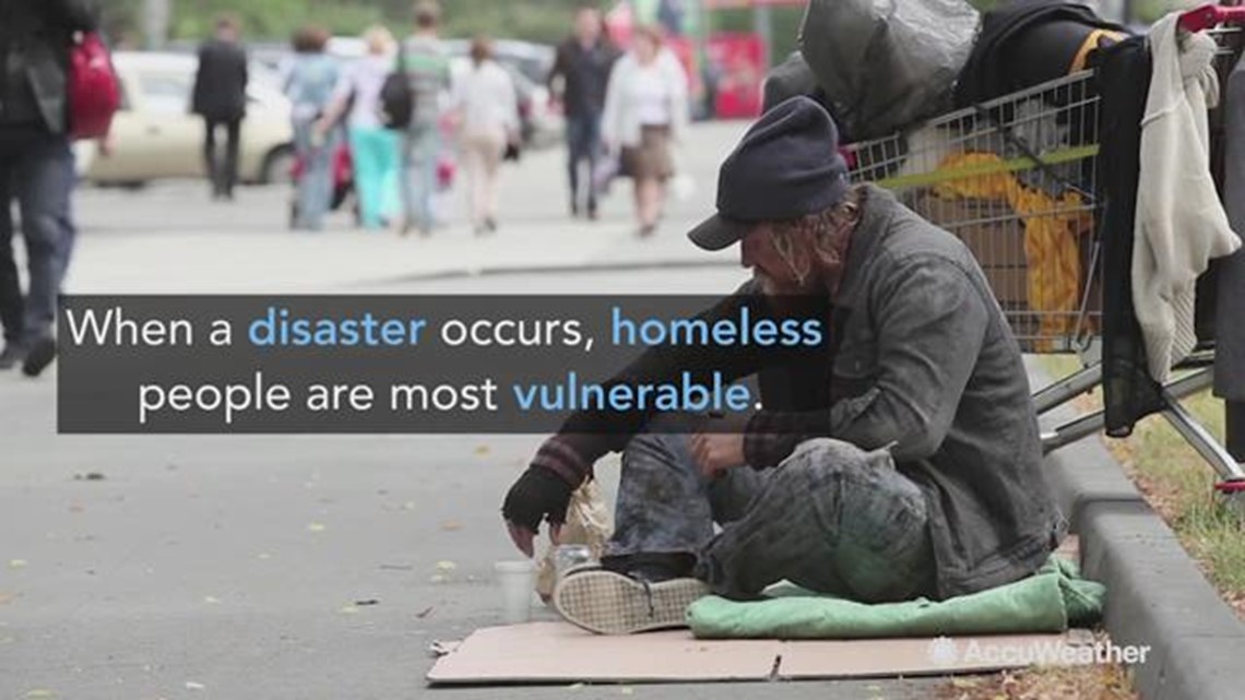 How do homeless people stay safe during natural disasters? | wfaa.com