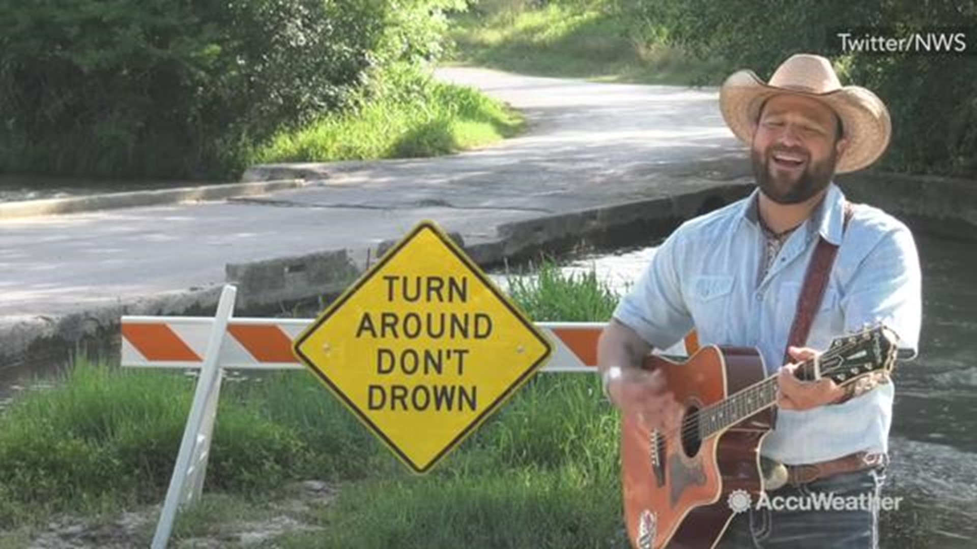 Check out this catchy 'turn around, don't drown' song created to remind ...