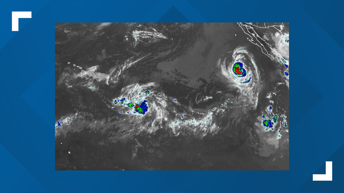 Budding Central Pacific tropical storm may turn northward near Hawaii ...