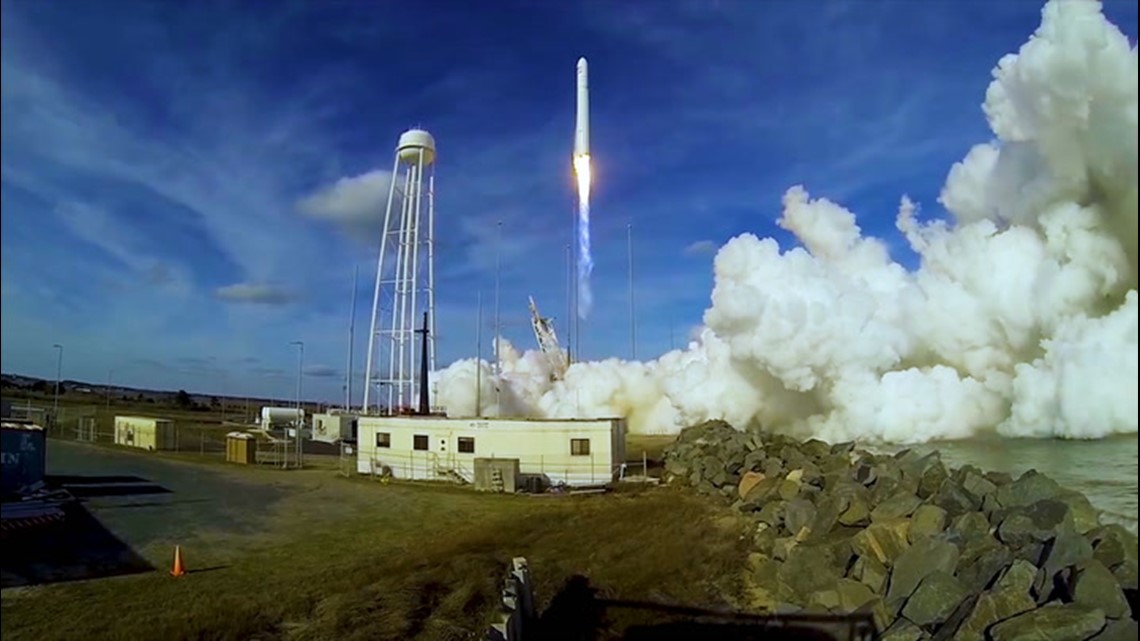 Rocket launches to make a special delivery | wfaa.com
