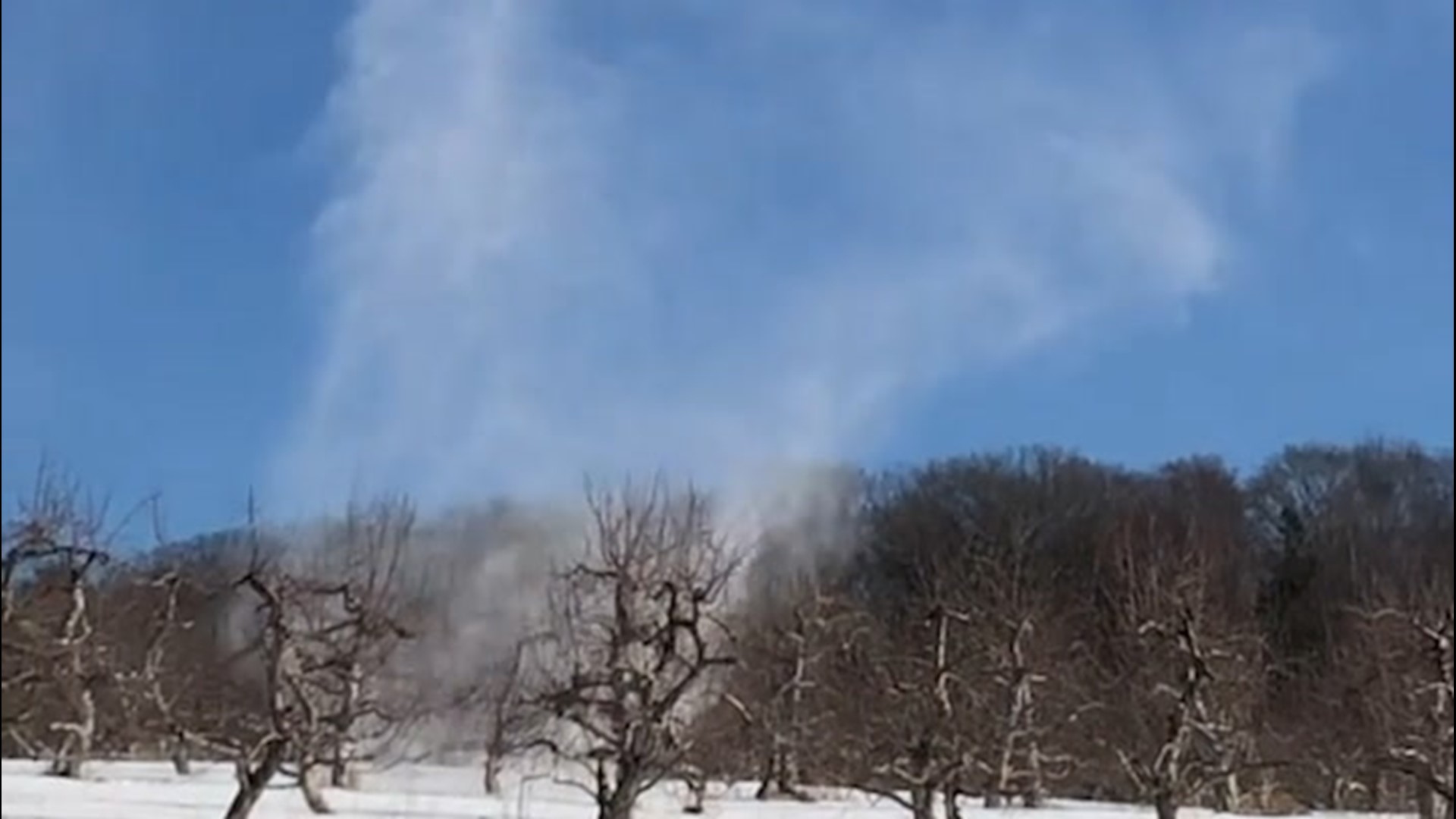 'Snow devil' caught on camera in Massachusetts | wfaa.com