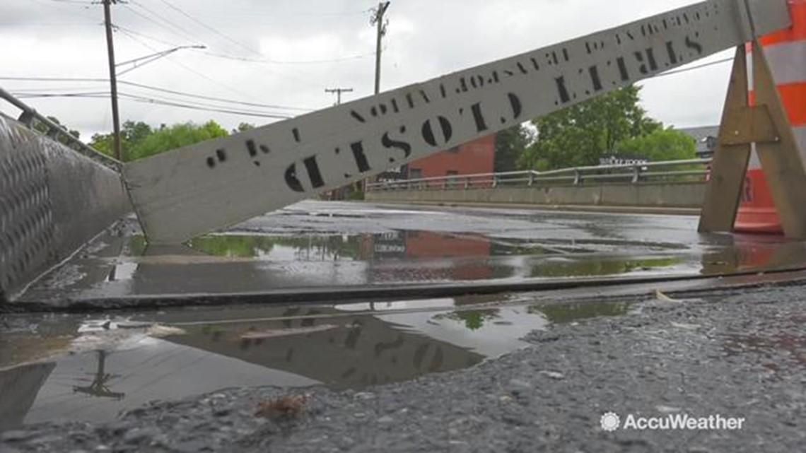 Days of heavy rainfall cause flooding in Baltimore area | wfaa.com