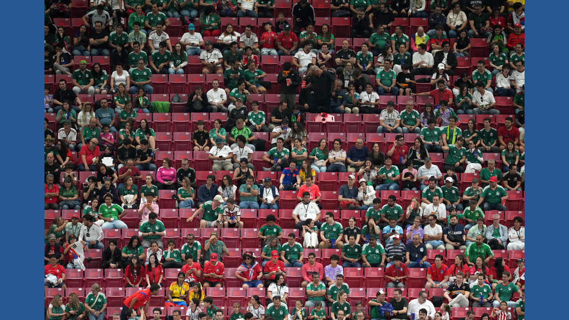 FIFA blames empty seats at World Cup match in Mexico on fans in the ...