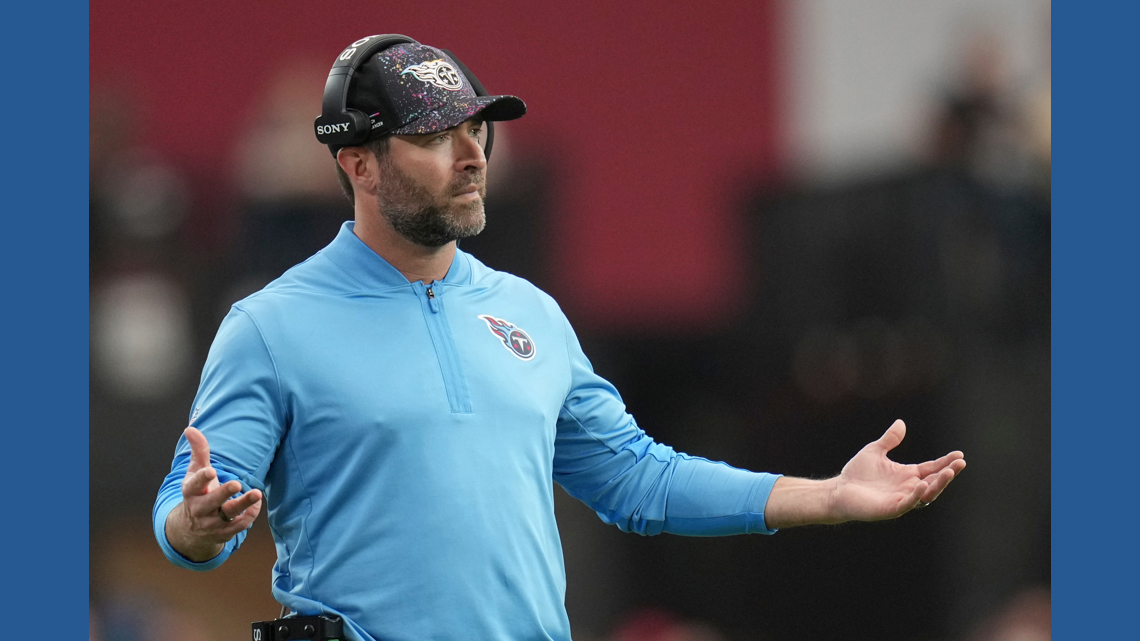 Titans make Brian Callahan NFL's 1st coach fired this year after 4-19 ...