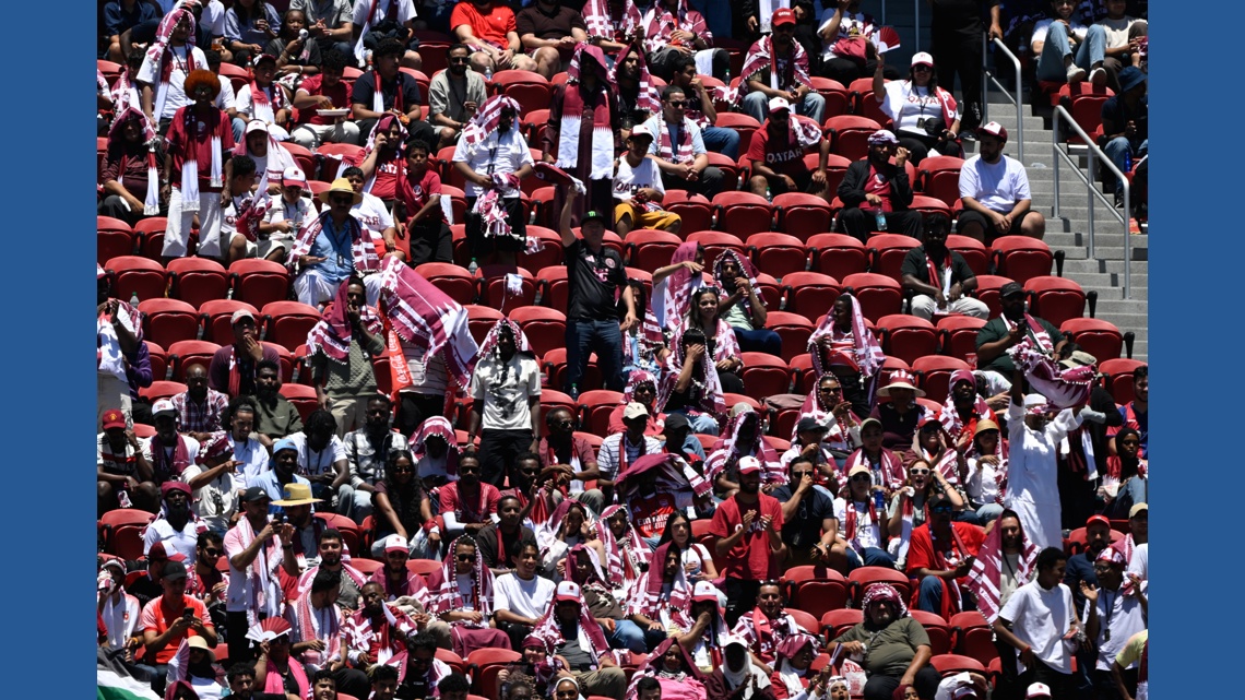 As Bay Area hosts World Cup, empty red seats are everywhere at Levi's ...