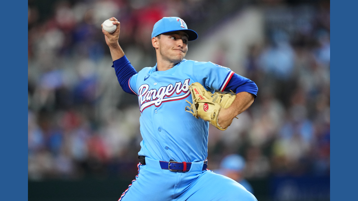 Jack Leiter strikes out 10 and Rangers score 4 runs in 1st inning to ...