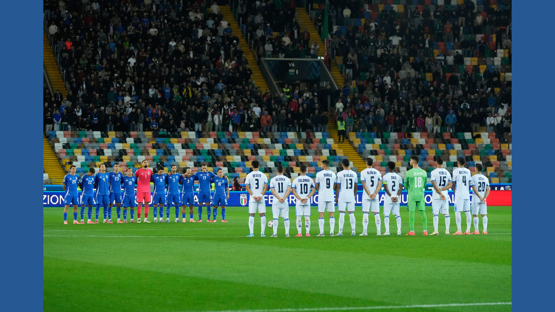 Snipers on stadium roof amid heavy security for Italy's win over Israel ...
