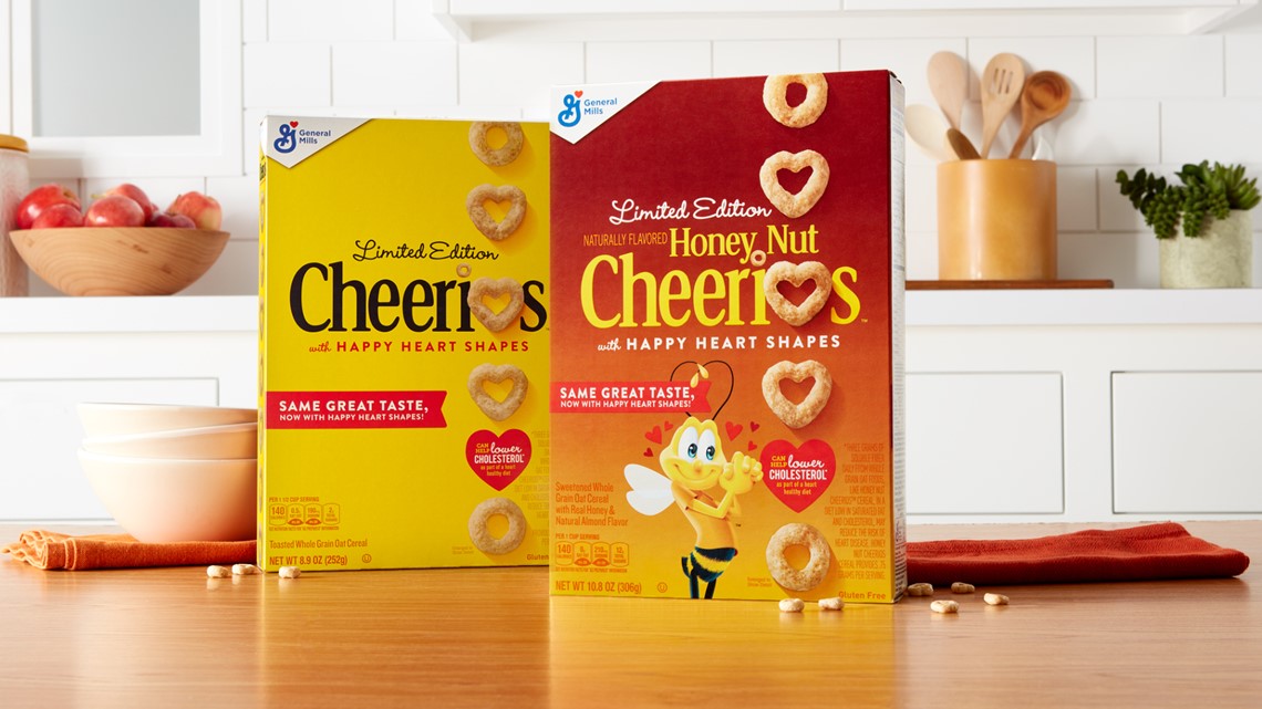 Heart-shaped Cheerios coming to breakfast table near you | wfaa.com