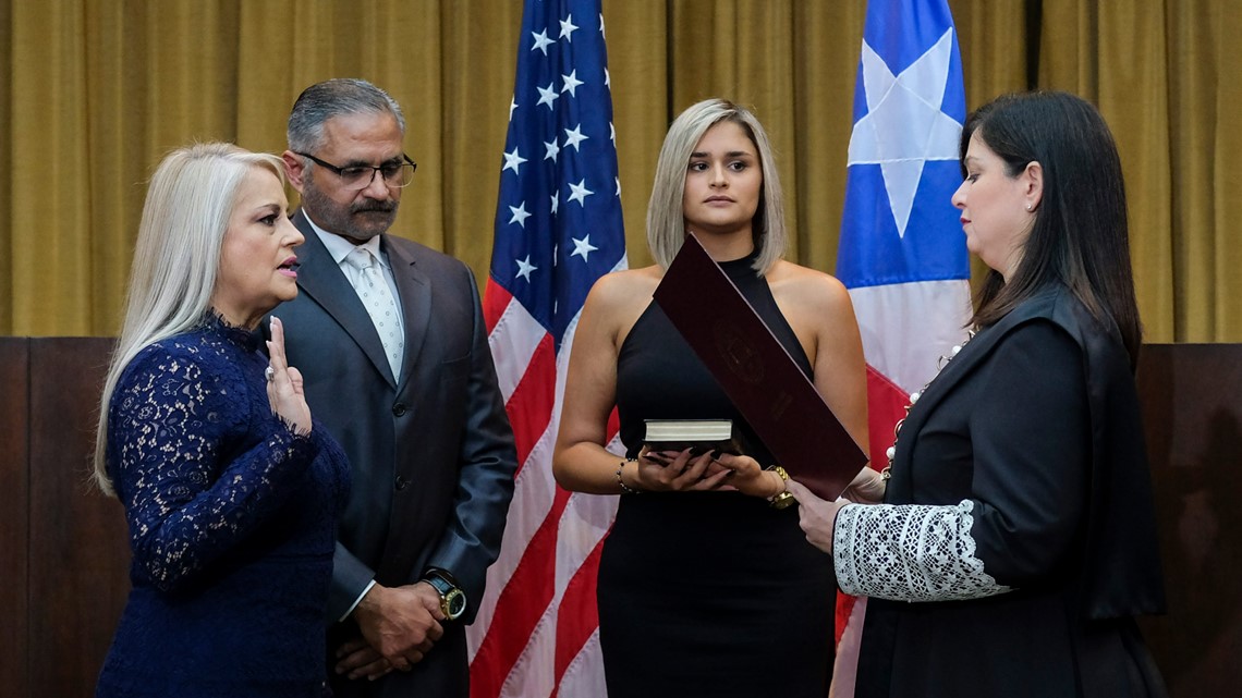 Puerto Ricans get 3rd governor in 6 days as justice secretary sworn in ...