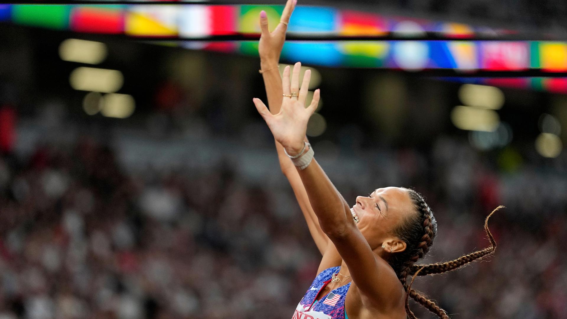 Olympian Anna Hall, Giants WR Darius Slayton announce engagement | wfaa.com