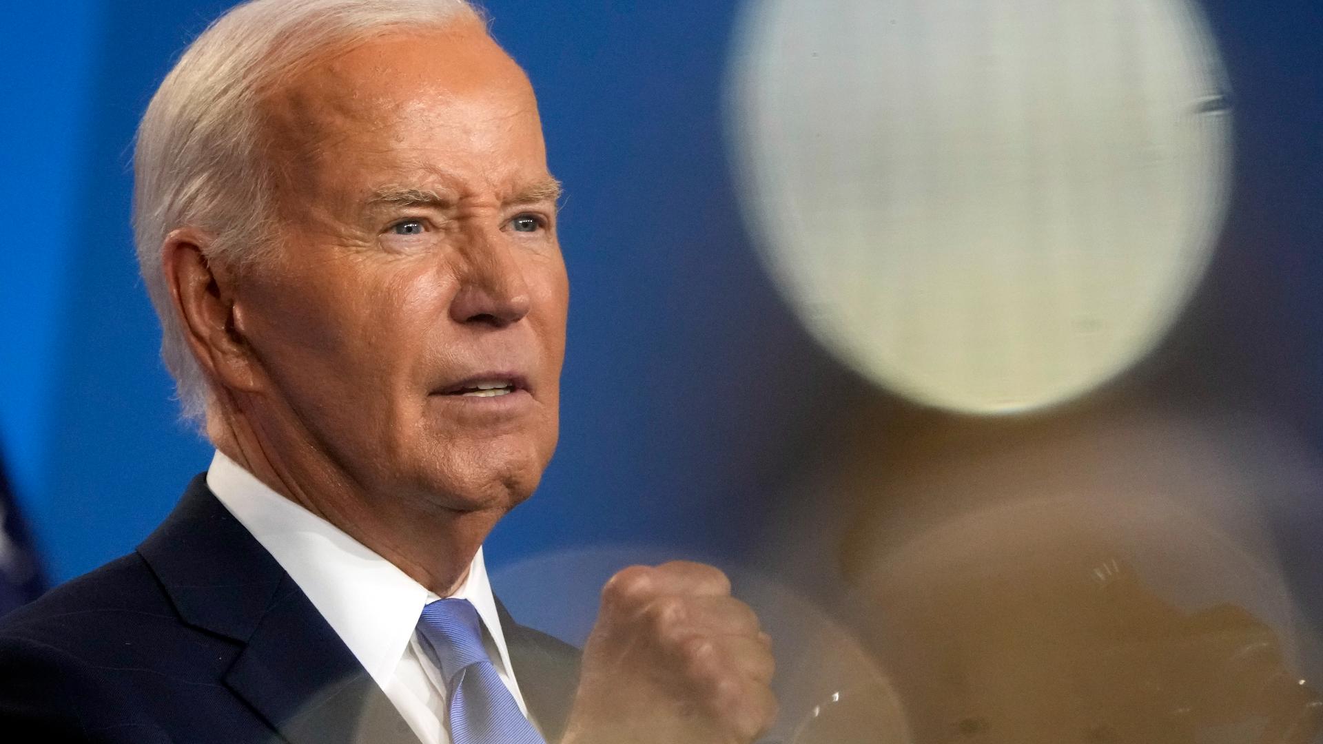 Biden makes first public remarks since leaving 2024 race | wfaa.com