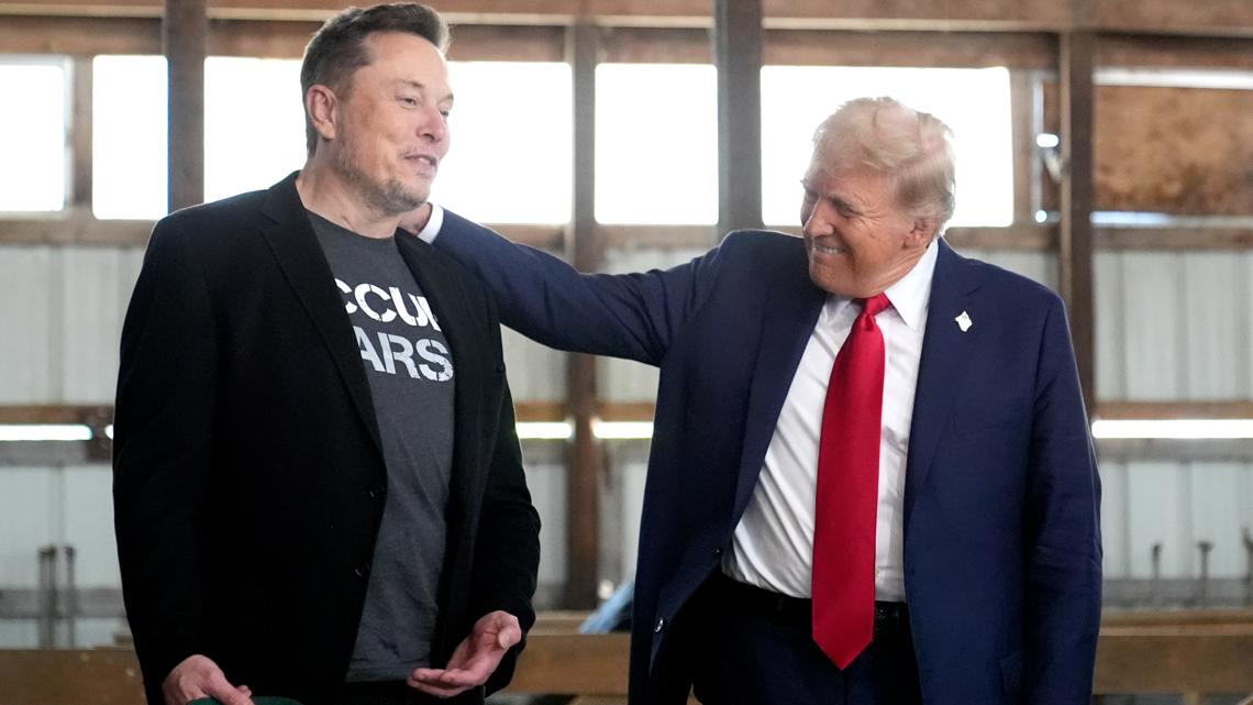 With Tesla stock prices plunging, Trump says he'll buy a Tesla to show ...