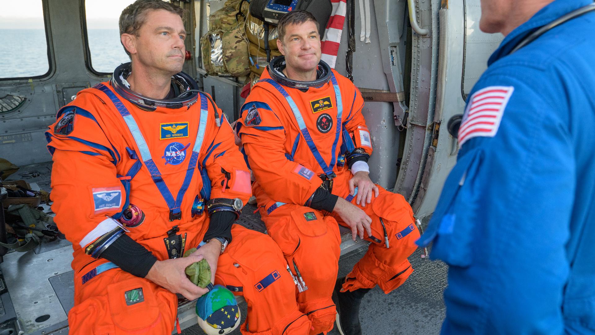 Artemis II commander brings beloved 'Rise' plush on journey back to ...