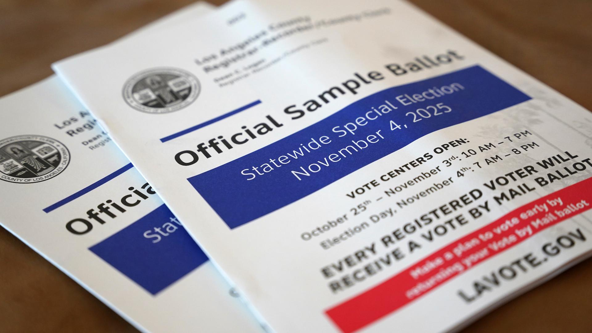 Proposition 50 election results: California voters approve new US House ...