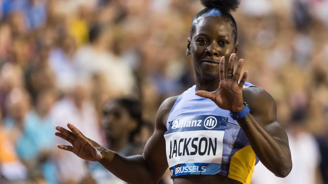 Jamaica's Shericka Jackson out of the Paris Olympics 100 meter | wfaa.com