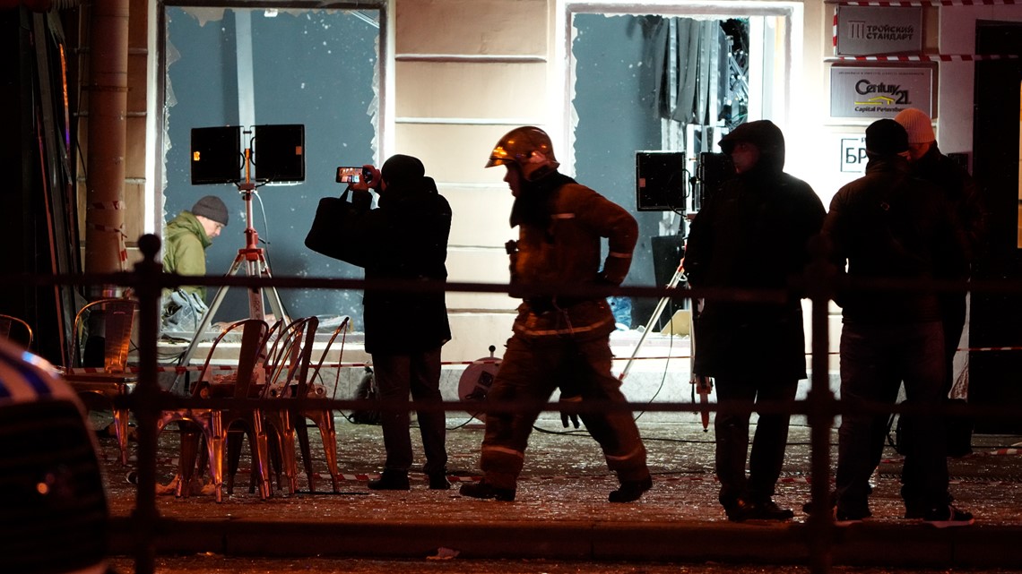 Blogger Vladlen Tatarsky killed in Russian cafe explosion | wfaa.com