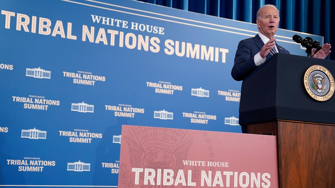 US celebrates new agreements with Native tribes | wfaa.com