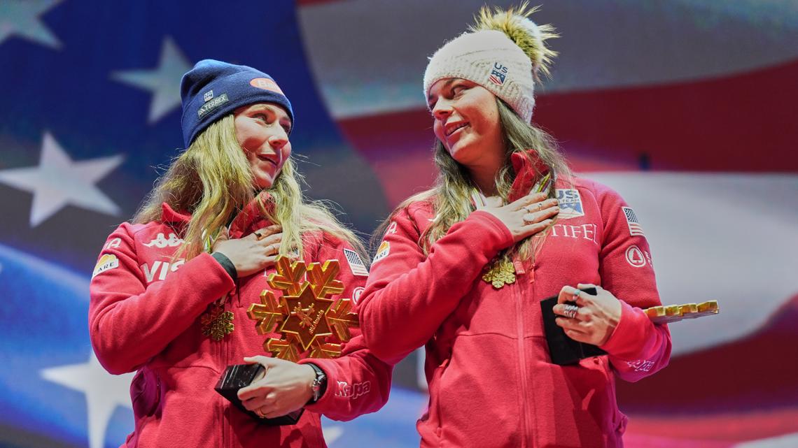 US ski team shines in world championships ahead of 2026 Olympics | wfaa.com