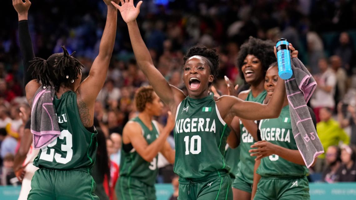 Nigerian women's basketball team qualifies for quarterfinals | wfaa.com