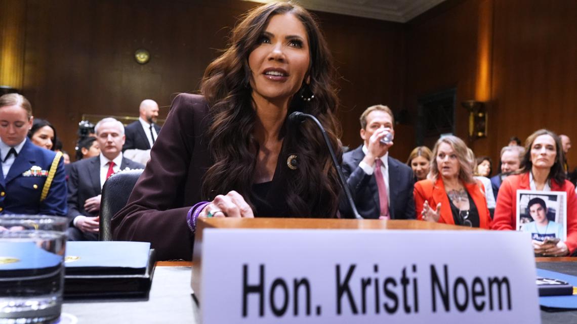 Kristi Noem ousted from Department of Homeland Security as Trump names ...
