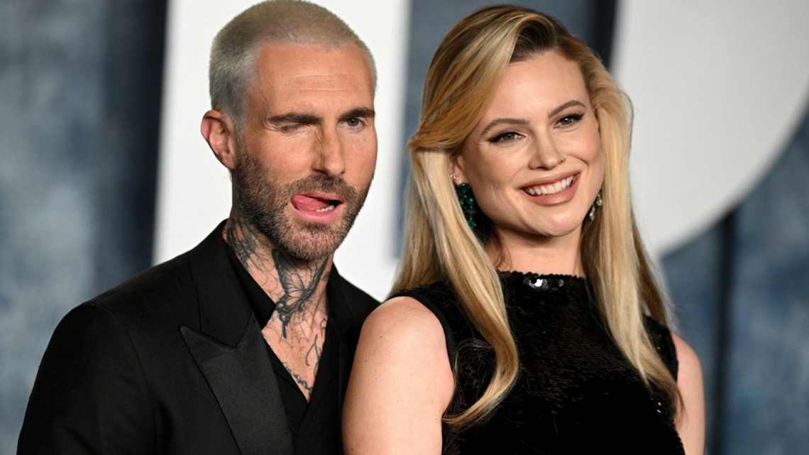 Adam Levine and Behati Prinsloo Make First Red Carpet Appearance Since ...