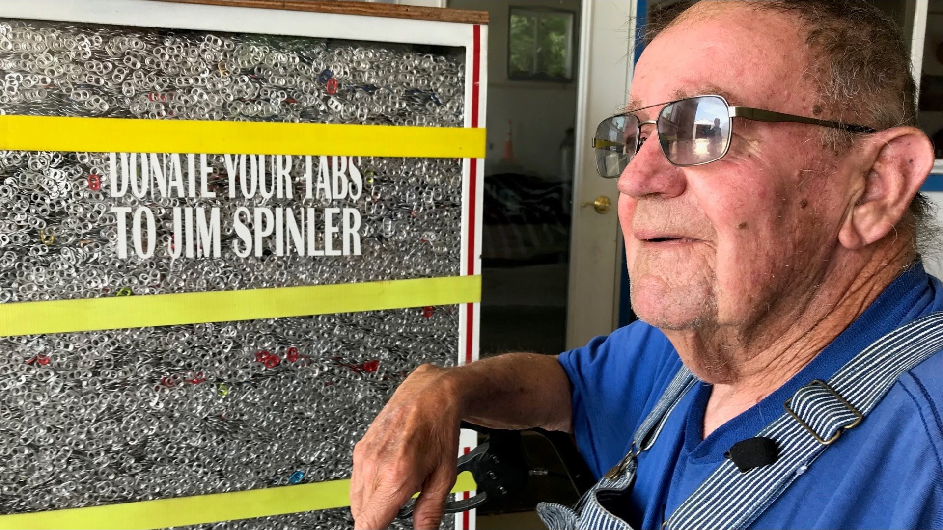 Life spent cleaning town: Man collects 3 million pop tabs | wfaa.com