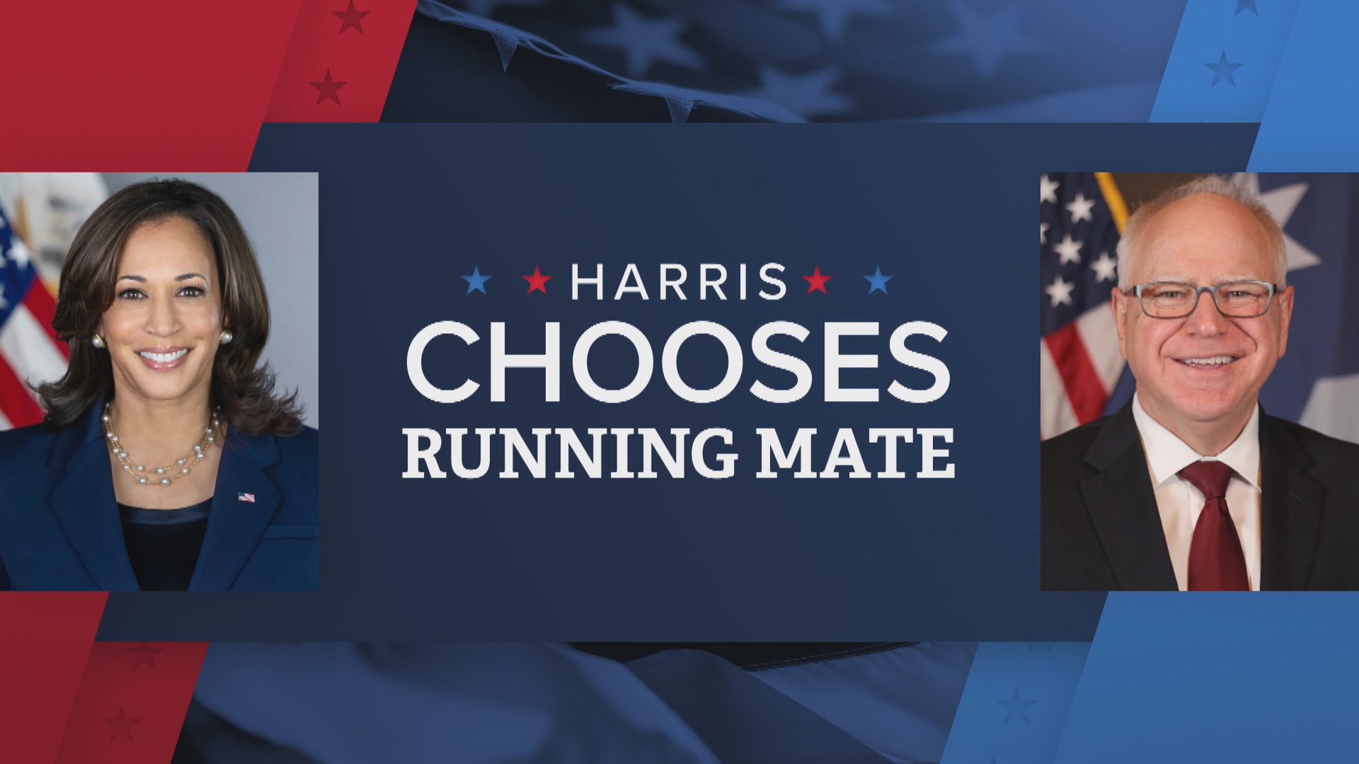 Tim Walz named as Kamala Harris' running mate in presidential election ... Tim Walz named as Kamala Harris' running mate in presidential election ...