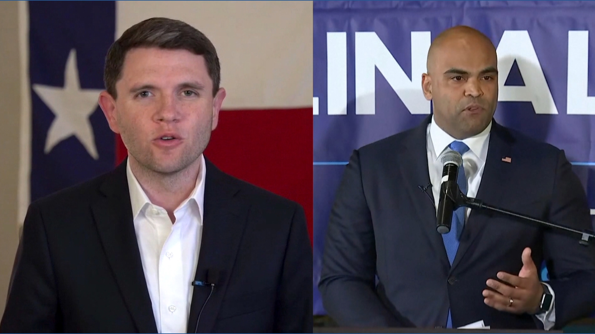Colin Allred, James Talarico campaigns for Texas Senate seat | wfaa.com