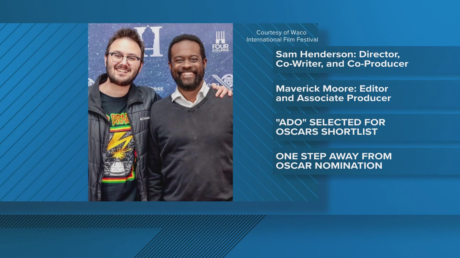 Independent film from Waco named to Oscar shortlist | wfaa.com