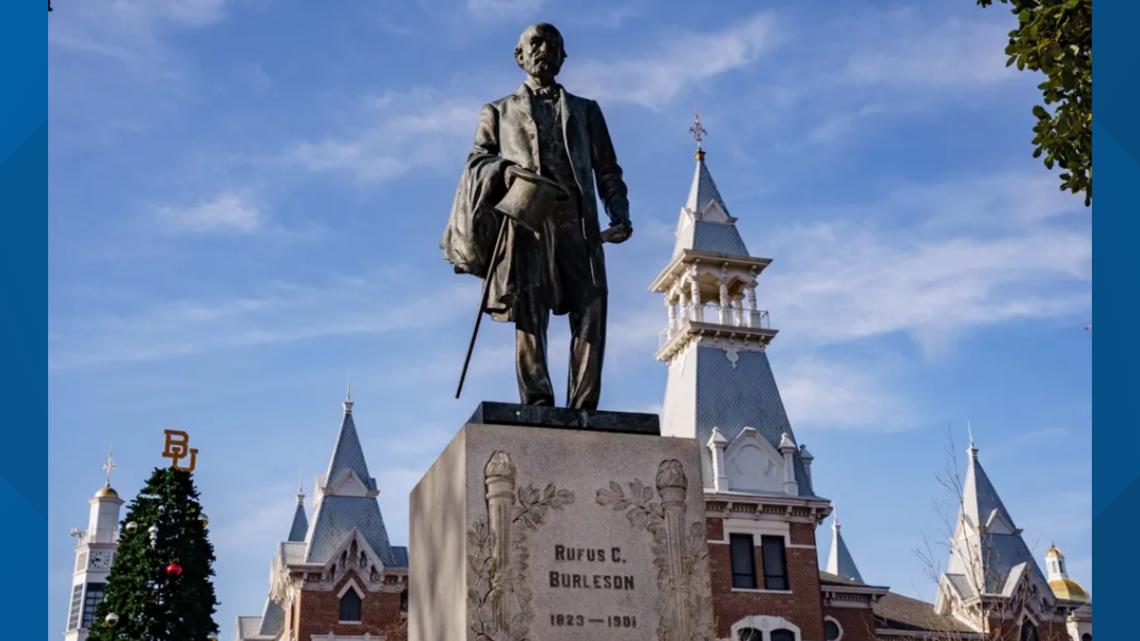 Baylor to rename campus area, relocate statue of slave-owner | wfaa.com