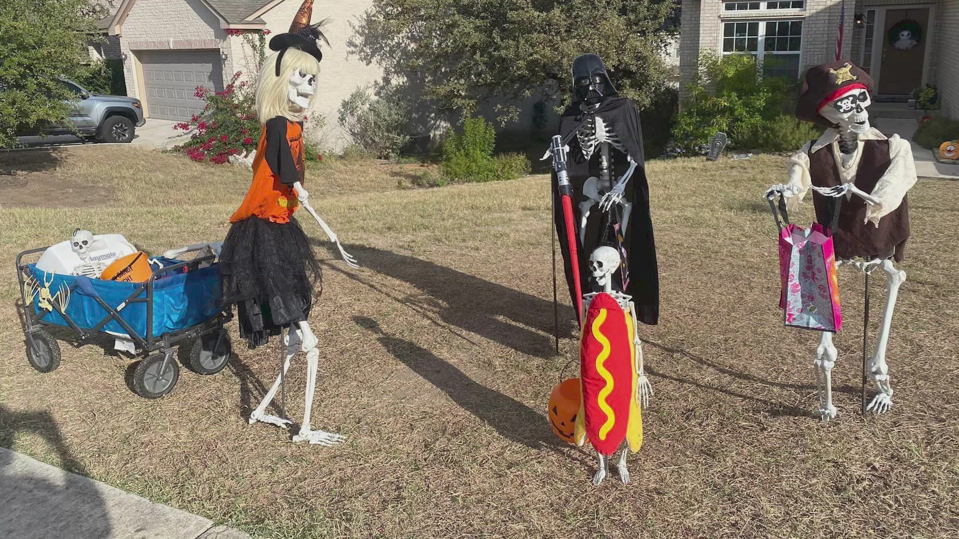 Skeleton House in San Antonio | wfaa.com