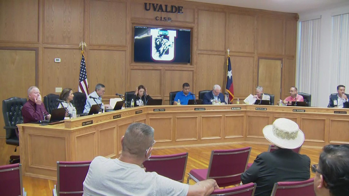 Uvalde CISD to hold three special school board meetings Monday | wfaa.com