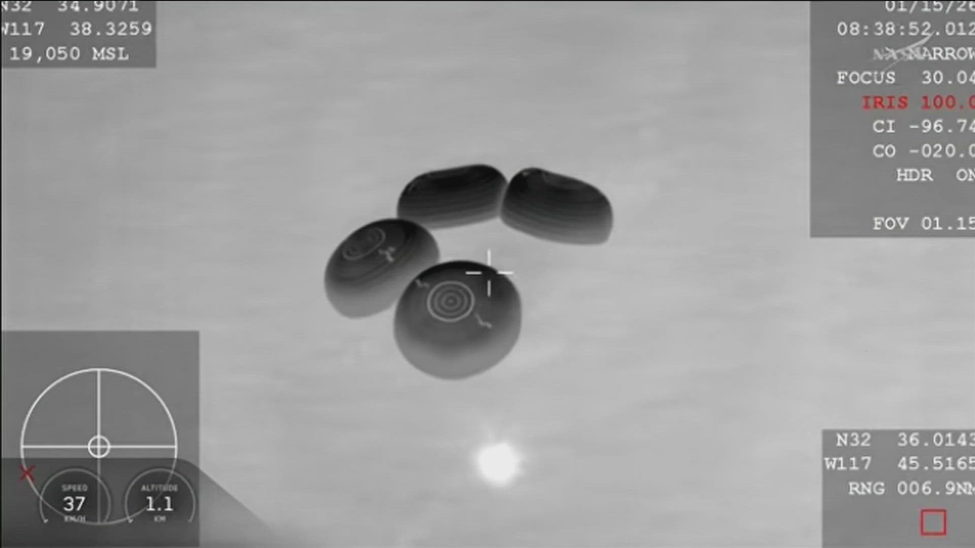 NASA astronauts splash down off San Diego coast after early ISS return ...