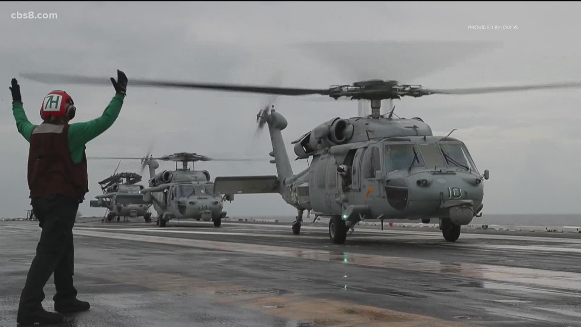 Navy shifts to recovery mission for 5 missing in helicopter crash ...