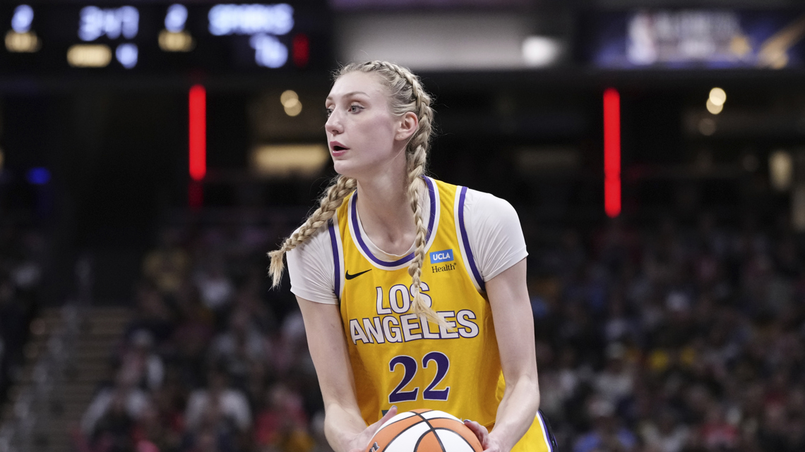 L.A. Sparks Cameron Brink tears ACL, ruled out of Olympics | wfaa.com