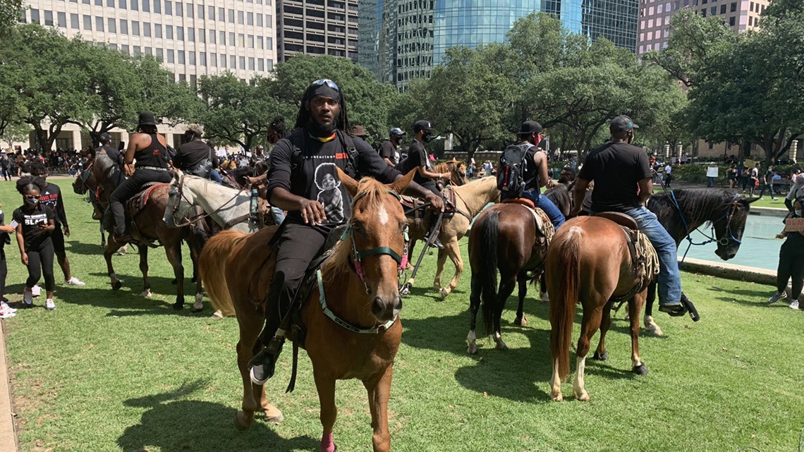 George Floyd march in Houston | wfaa.com
