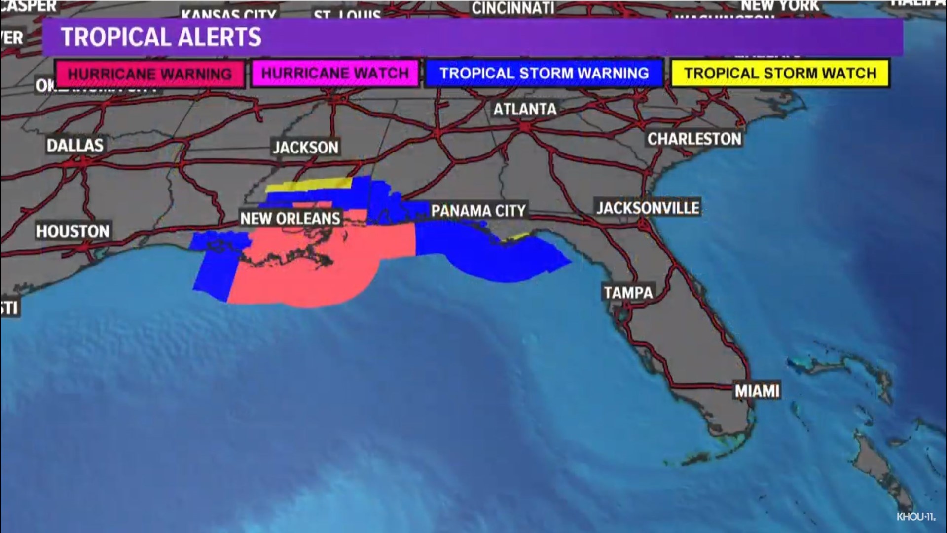 Sally update: Tropical storm track, path and models in Gulf | wfaa.com