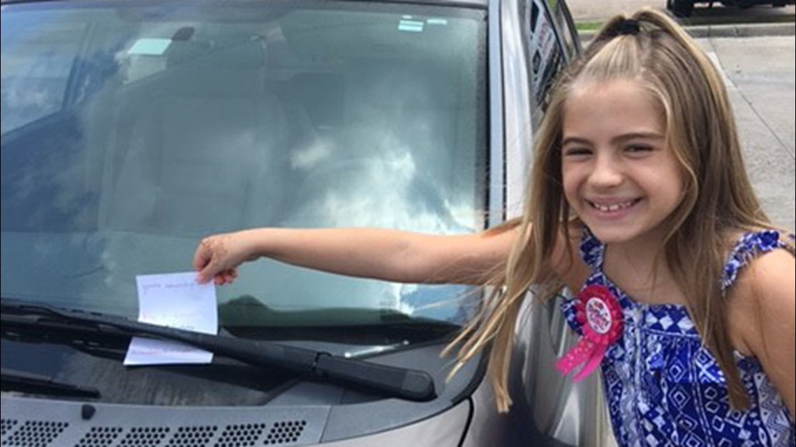 Friendswood girl celebrates 10th birthday with 10 acts of kindness ...