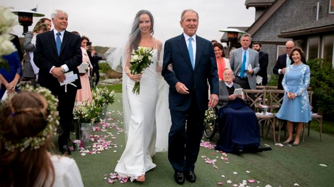 George W. Bush's daughter Barbara gets married in secret ceremony ...