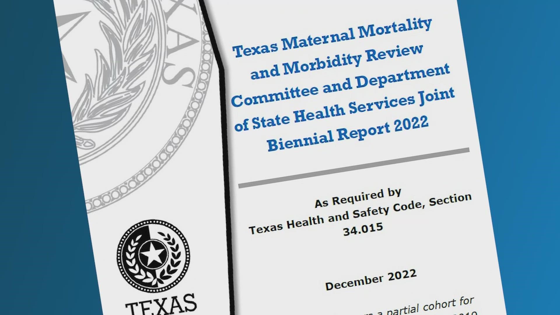Texas maternal mortality report show disparities still exist | wfaa.com