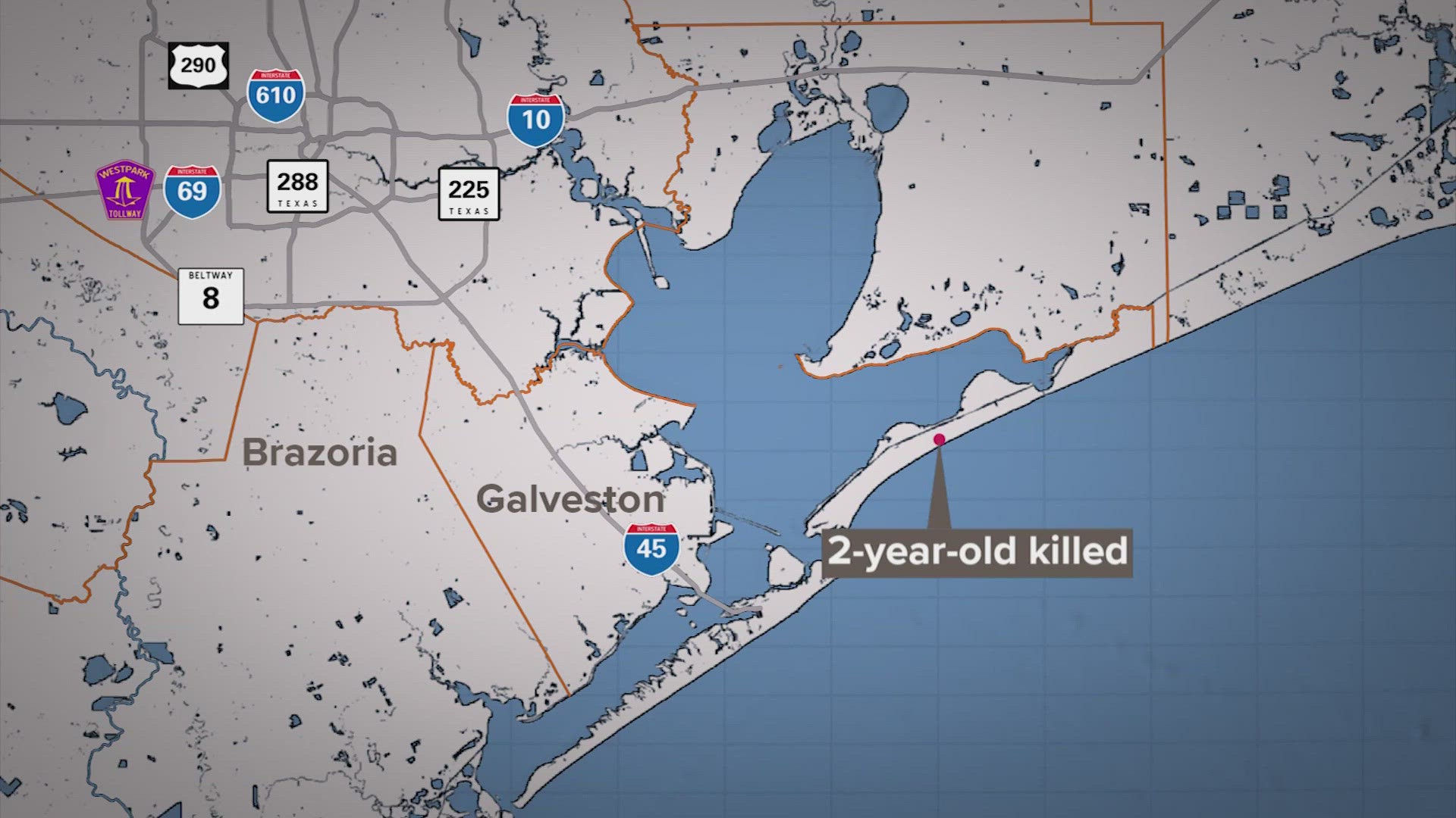 Toddler killed when arcade game falls on him in Galveston, Texas | wfaa.com