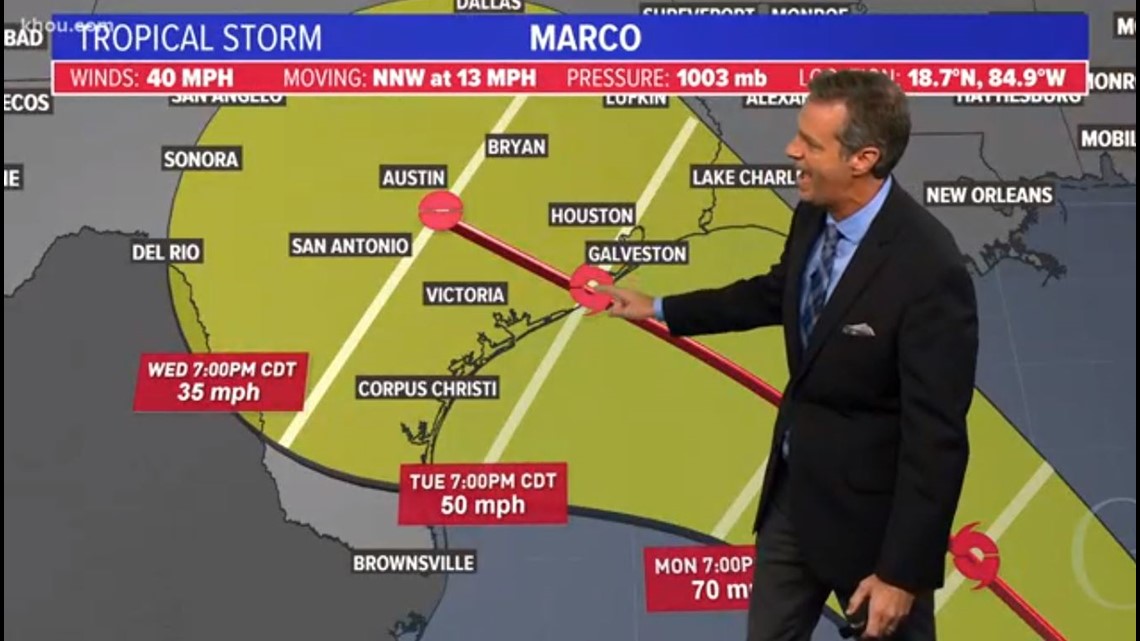 Tropical Storm Laura and Depression 13 track, spaghetti models | wfaa.com