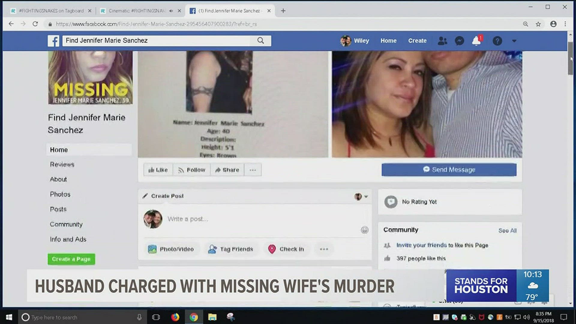 Estranged husband of missing woman charged with murder | wfaa.com