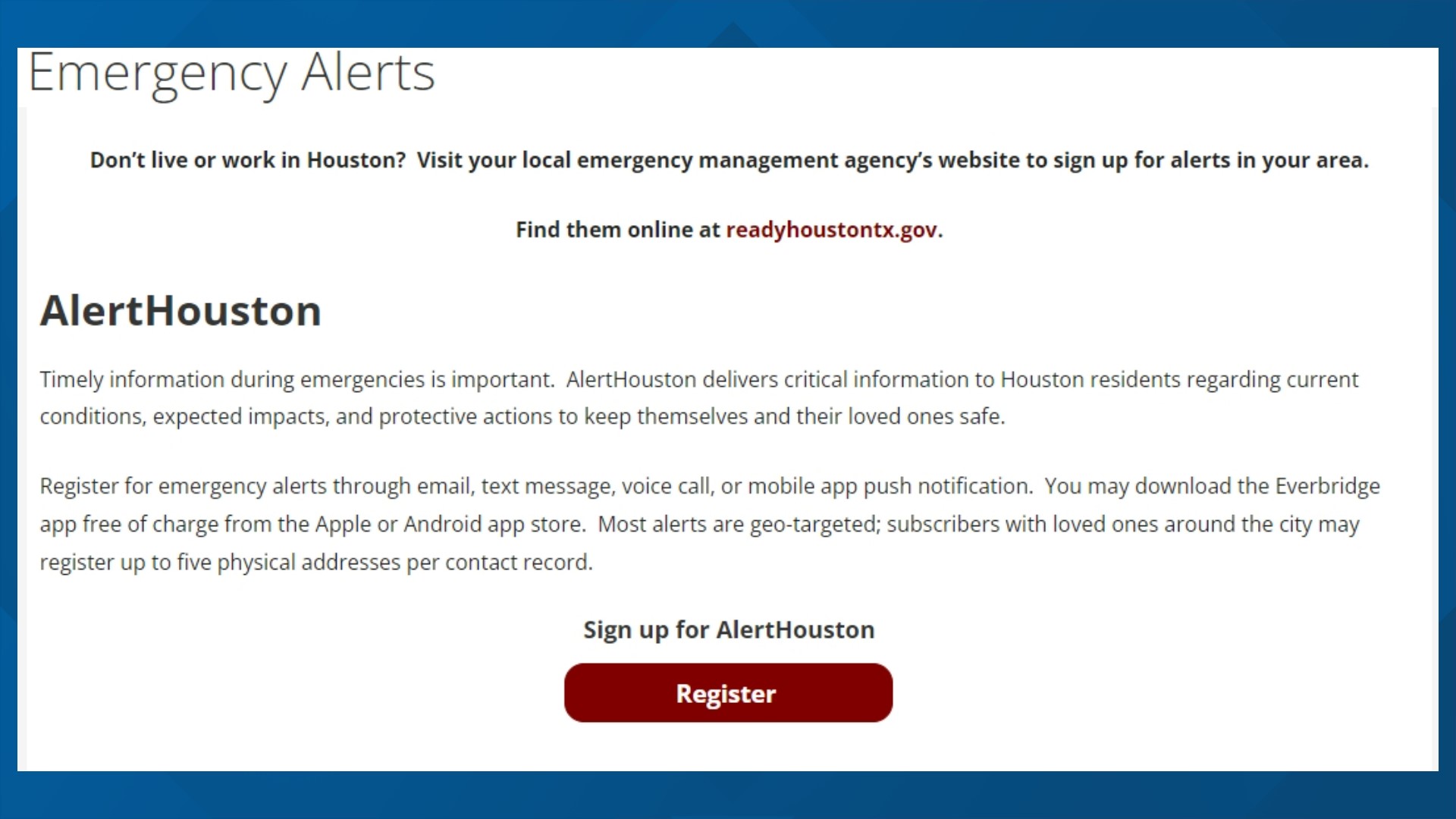 Houston boil water notice lifted | wfaa.com