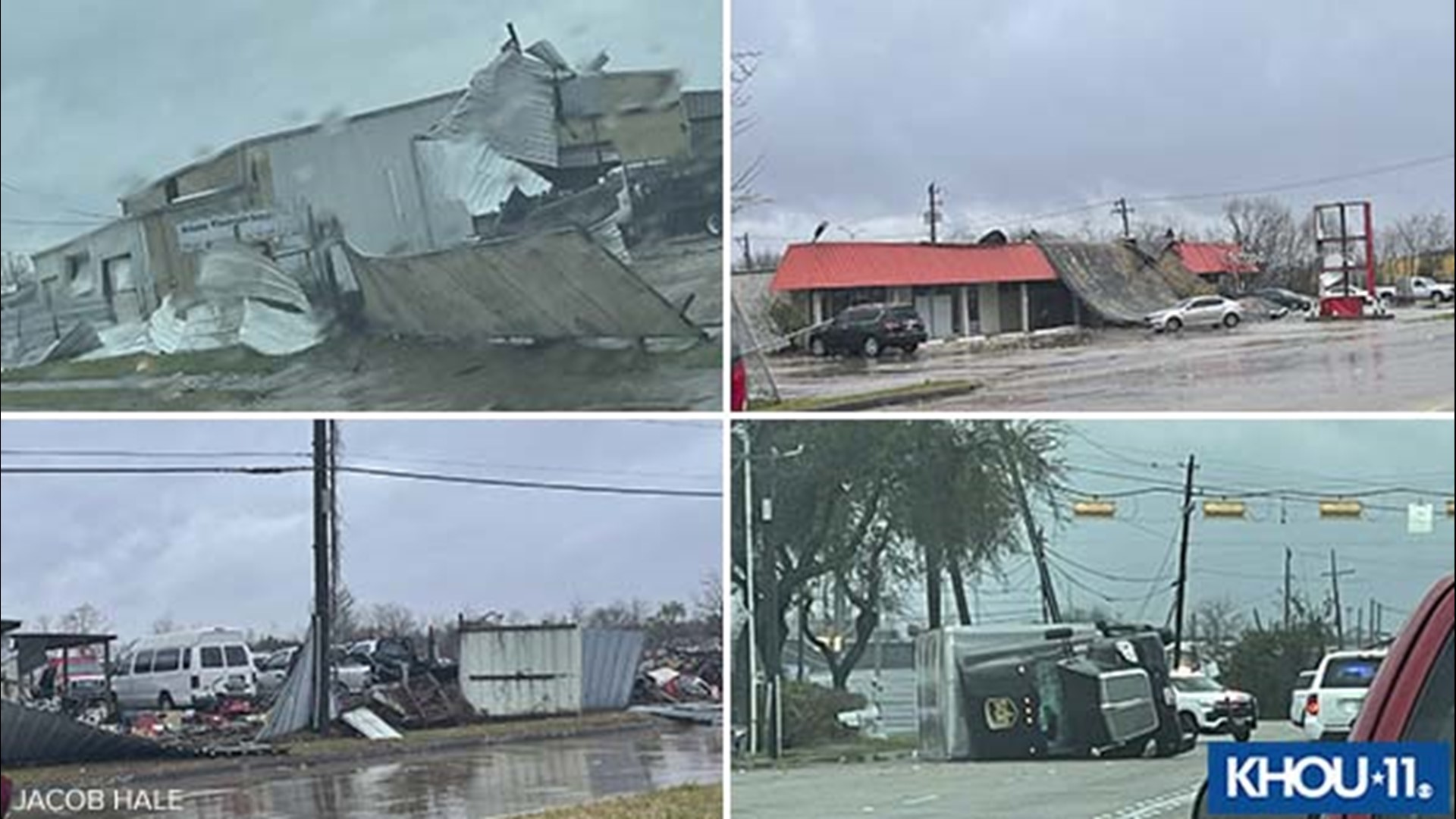 Storm photos: Flooding, wind damage around Houston area | wfaa.com