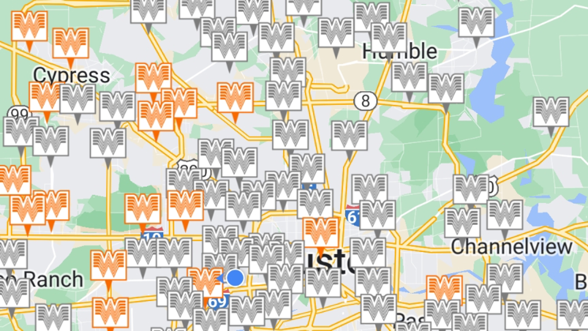 Whataburger app shows locations open during Houston power outage | wfaa.com