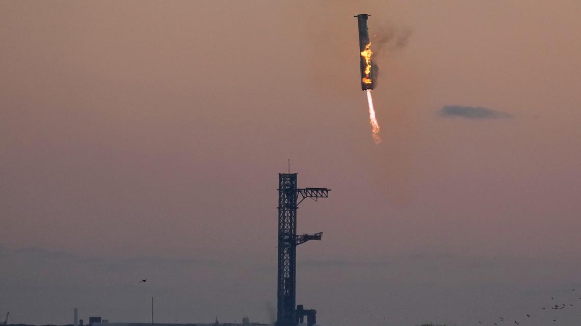 Starship rocket test flight leads to engineering breakthrough | wfaa.com