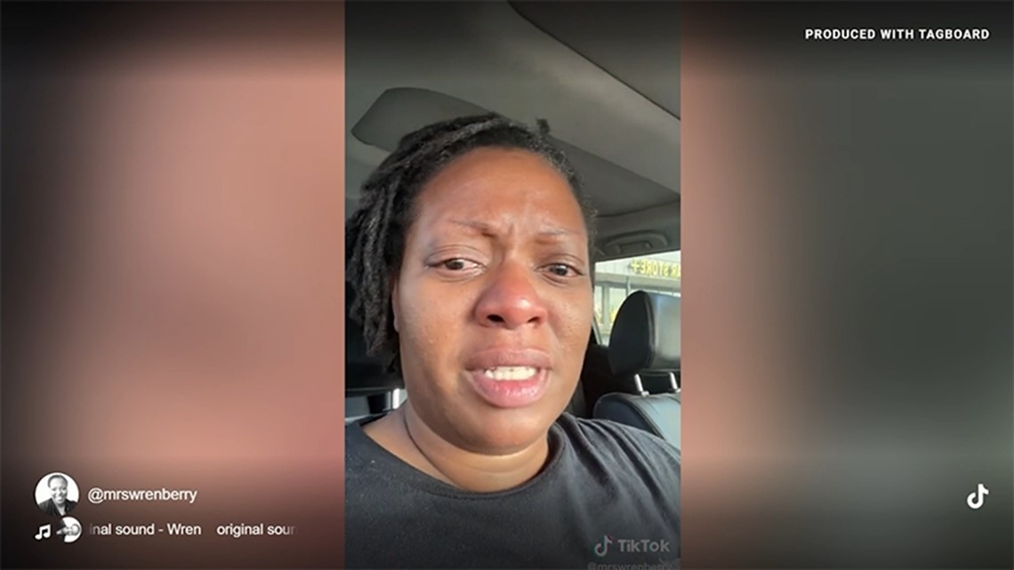 Crying veteran describes waiting hours to vote in Harris County | wfaa.com