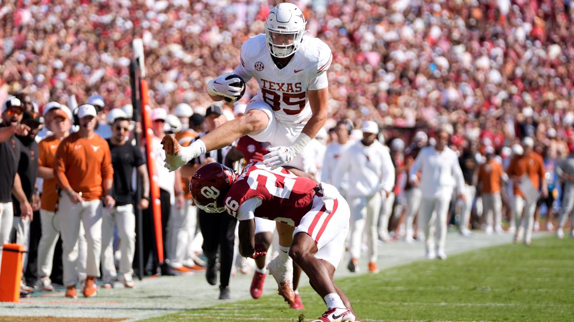 Texas vs. Oklahoma in Red River Rivalry, first SEC showdown | wfaa.com