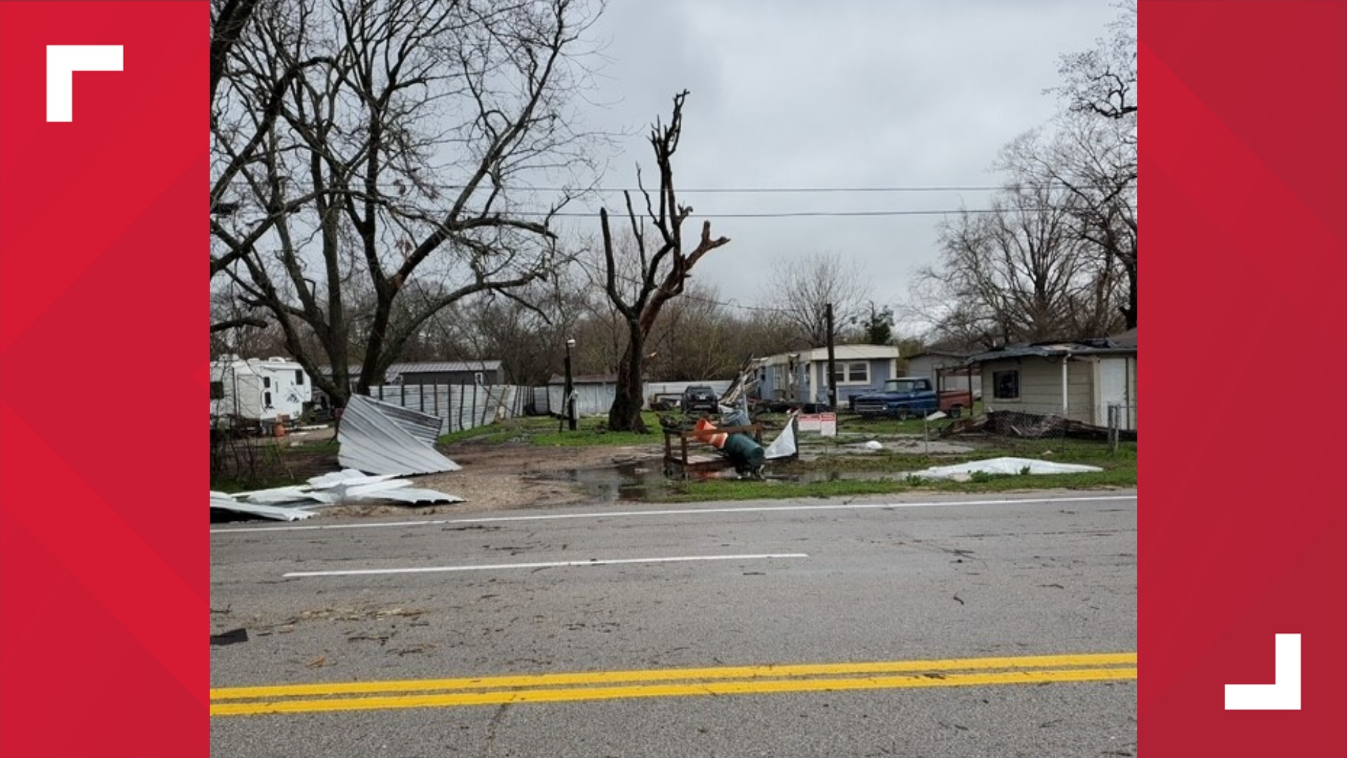 Storm photos: Flooding, wind damage around Houston area | wfaa.com